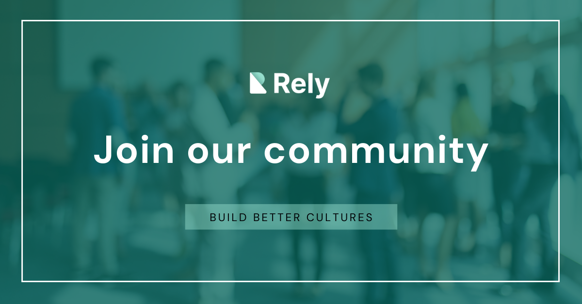 Join the community - Rely